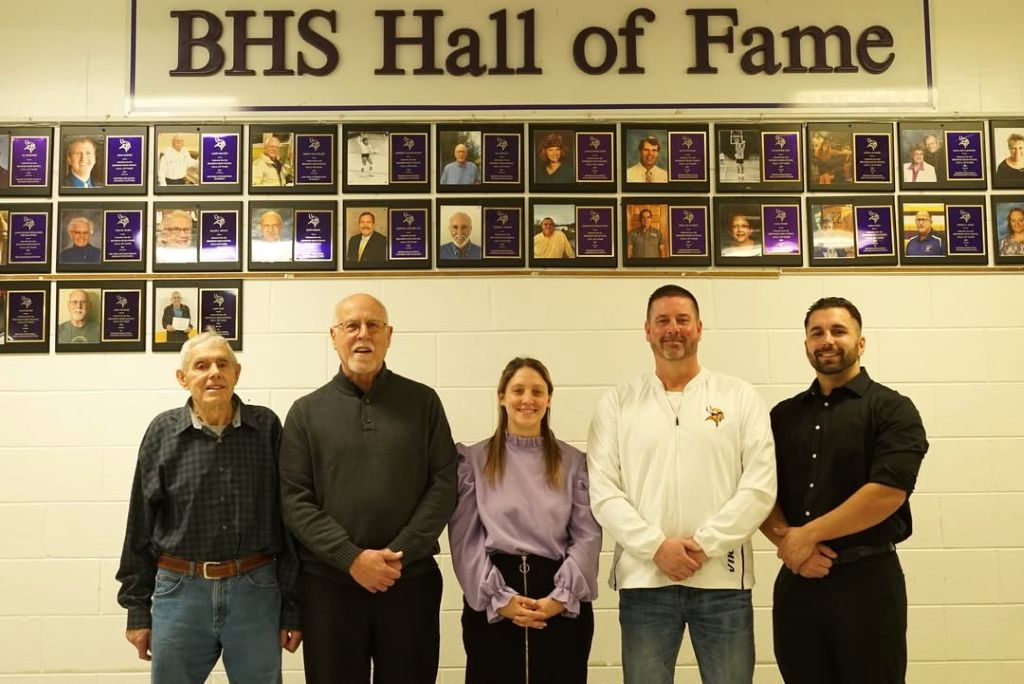 Bronson Inducts Five New Members Into Hall Of Fame - WTHD